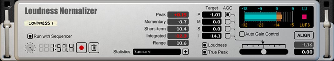 Loudness Normalizer | LUFS & True Peak Meter | Shop | Reason Studios